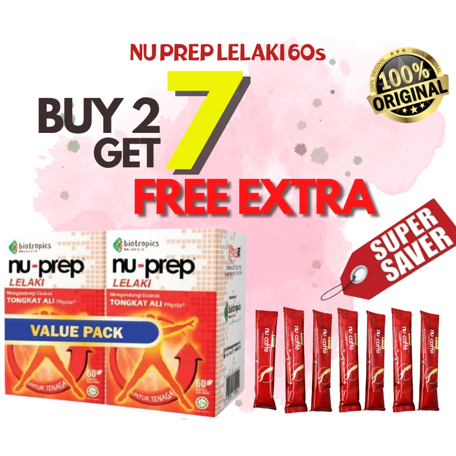 Biotropics NU-PREP LELAKI (60 Capsule) - Men's Health Supplement | Shopee Malaysia
