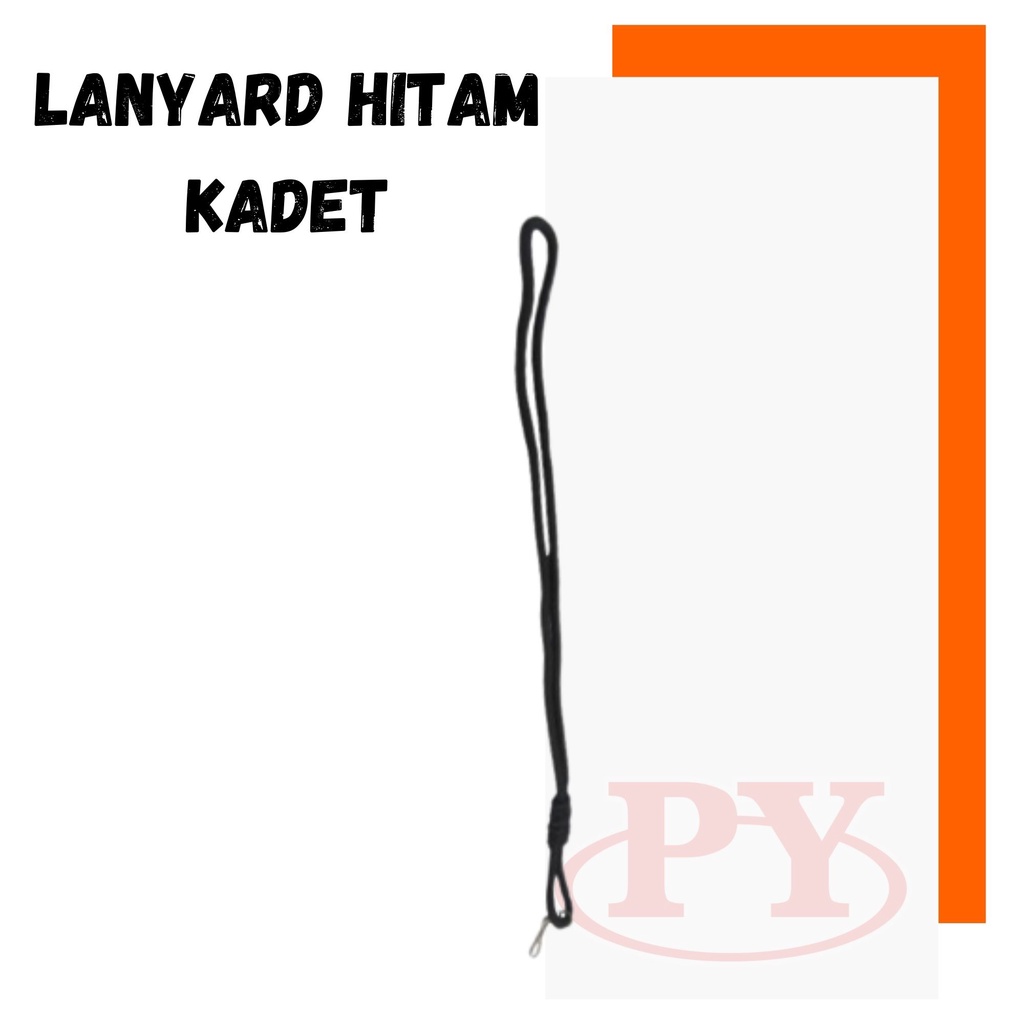 LANYARD HITAM KADET - O02 ( ACCESSORIES CADET ) | Shopee Malaysia