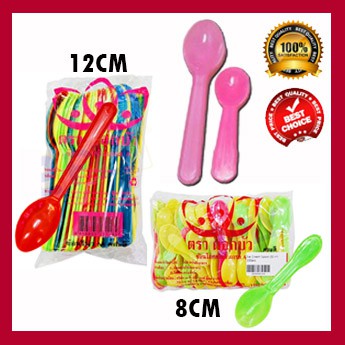 SUDU PLASTIK - PLASTIC SPOON AISKRIM / KEK / PUDDING / CHOCO JAR ...