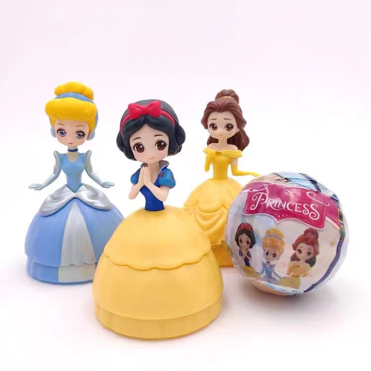 Disney Capsule Toy Princess Tide Play Blind Box Crane Aladdin ...