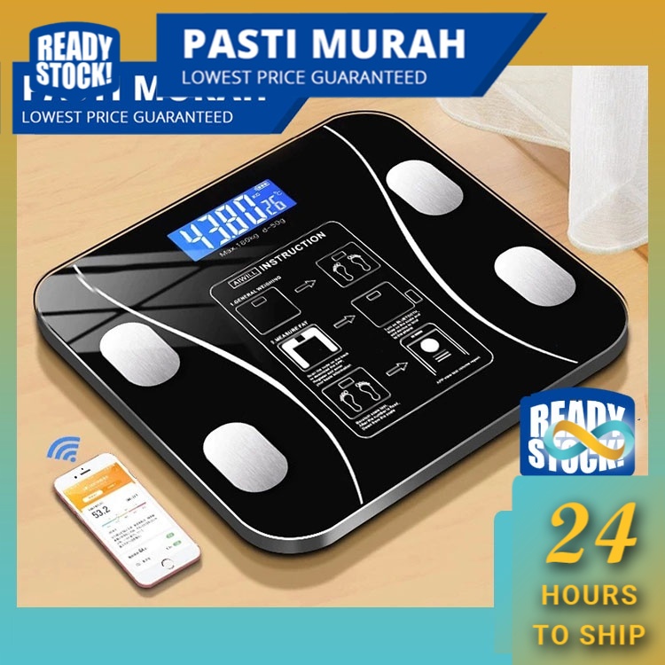 🔥Ready Stock🔥 79 in 1Digital Smart Bluetooth Scale Body Fat Scale ...