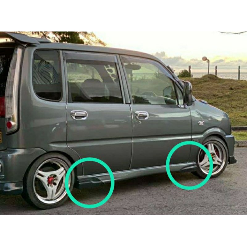 Kenari move L9 skirt RS cover (firber) | Shopee Malaysia