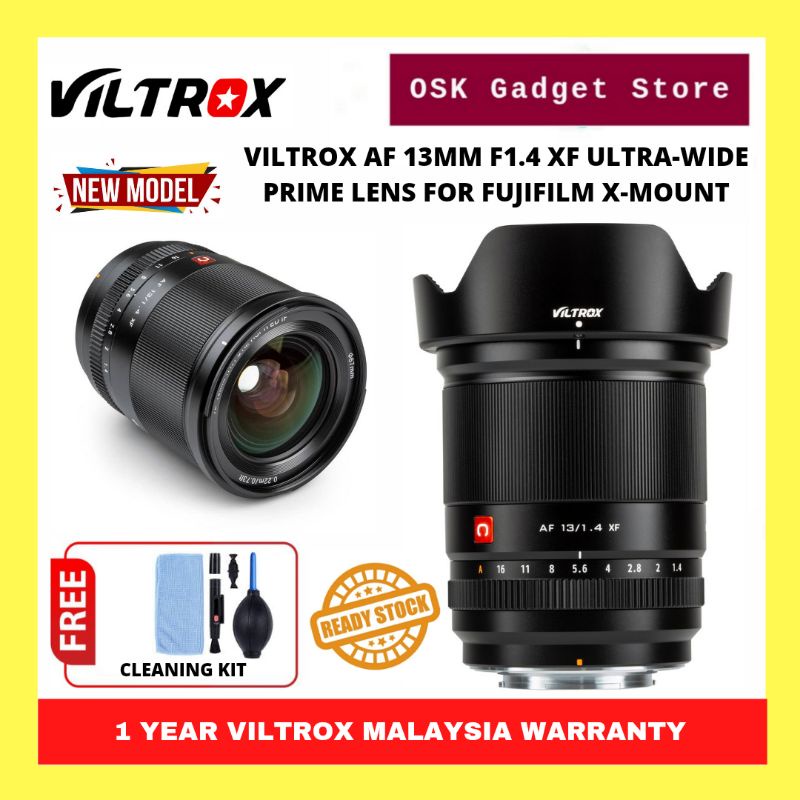 Viltrox Af 13mm F1 4 Xf Auto Focus Ultra Wide Prime Lens For Fujifilm X