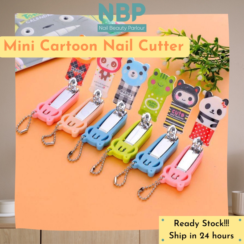 𝐒𝐓𝐀𝐈𝐍𝐋𝐄𝐒𝐒 𝐒𝐓𝐄𝐄𝐋 Cute Cartoon Nail Clipper Trimmer Scissor Cutter ...