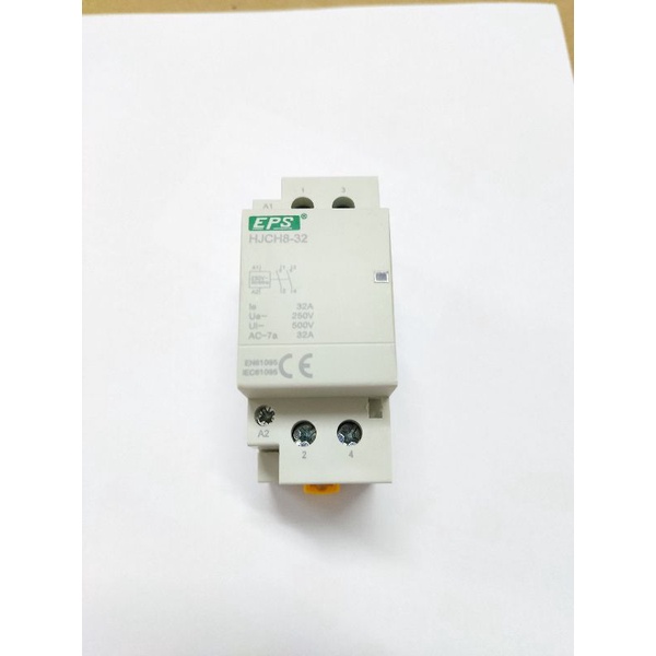 EPS 32A 2 pole 240Vac modular din rail mounted contactor | Shopee Malaysia