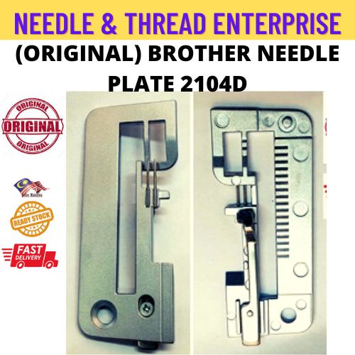 NEEDLE PLATE BROTHER 2104D (ORIGINAL) / BROTHER NEEDLE PLATE (READY ...