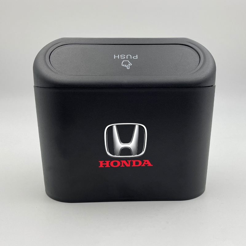 Car Trash Bin Hanging Vehicle Garbage Dust Case Storage Box For Honda ...