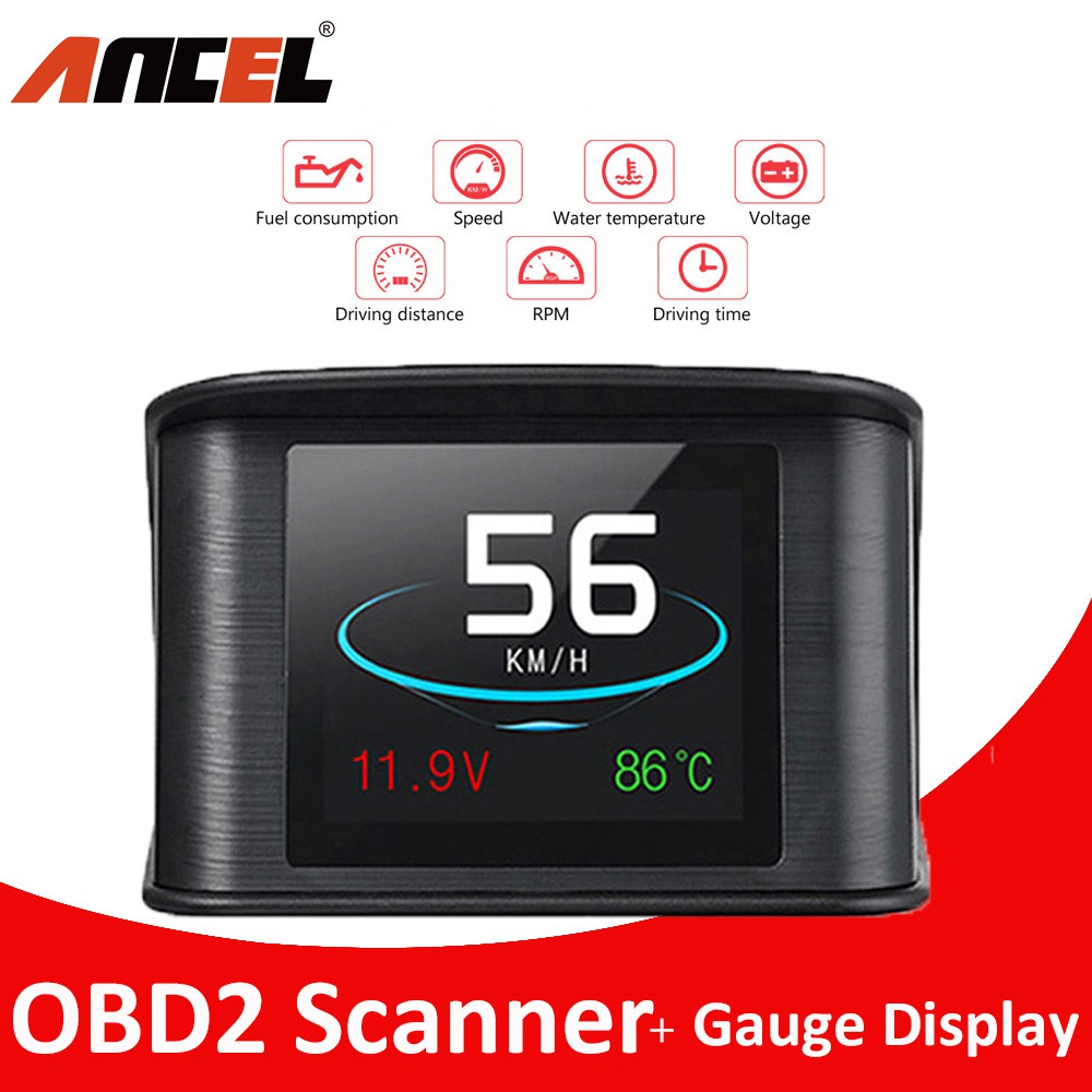 【Local Ship】ANCEL P10 OBD2 Obd2 Scanner Professional Car On-board ...