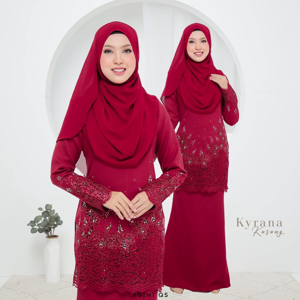 (KURUNG KYRANA) NEW DESIGN, BAJU KURUNG MODEN KYRANA, BAJU RAYA NIKAH ...