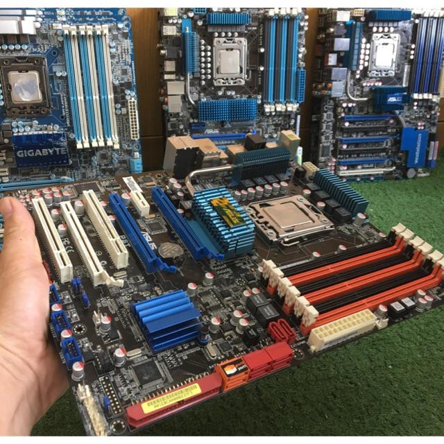 Main X58 Main pulse press, X58 conbo with i7 920, X58 PT6, X58A- ud3h ...