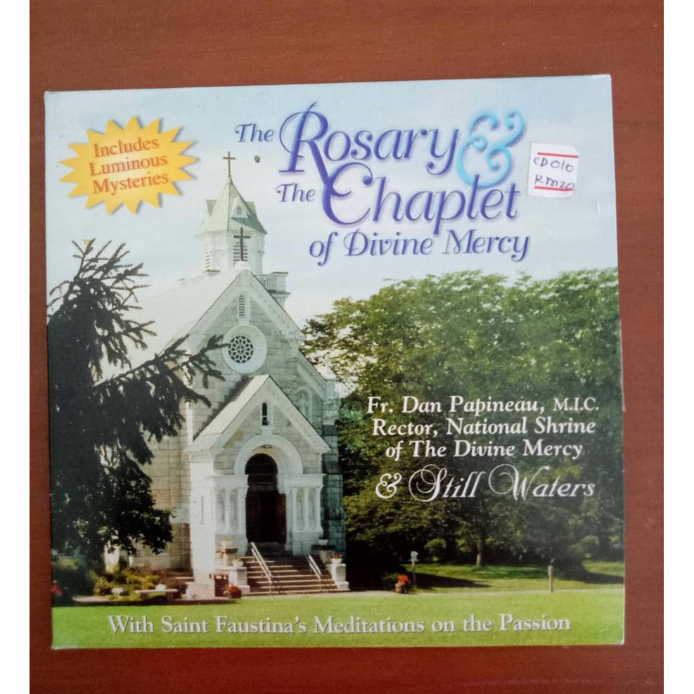 Audio CD - Reciting of Rosary and Divine Mercy Chaplet | Shopee Malaysia
