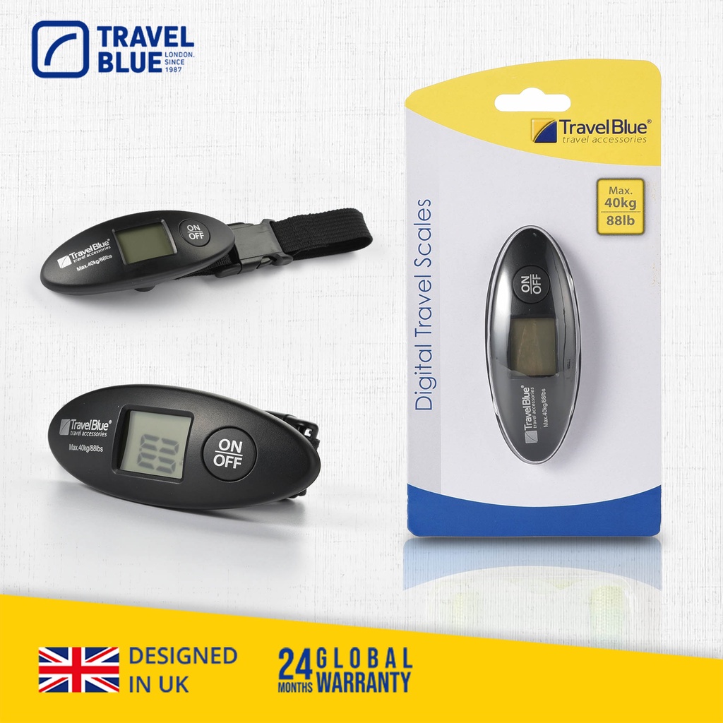Travel Blue Digital Luggage Travel Scales/Weighing Scale LCD Display ...