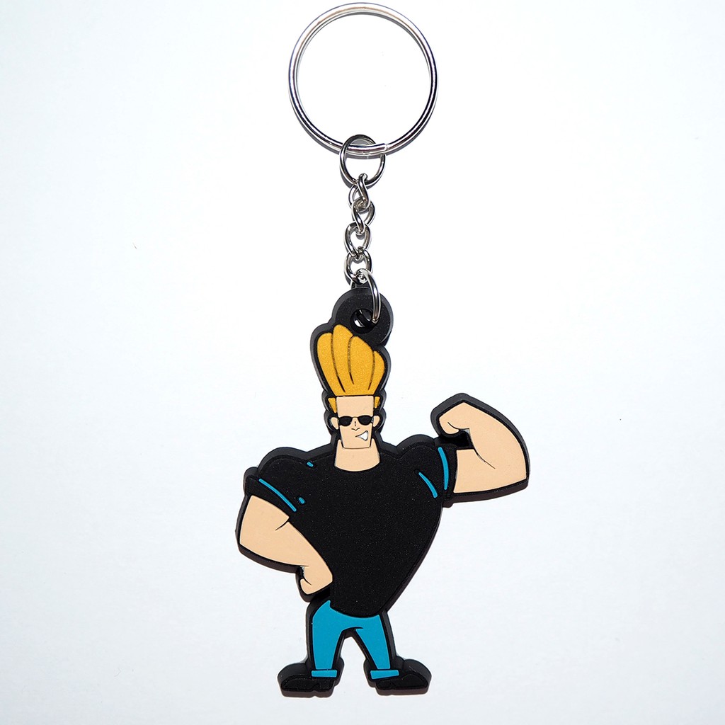 Johny Bravo Rubber Keychain Johnny | Shopee Malaysia