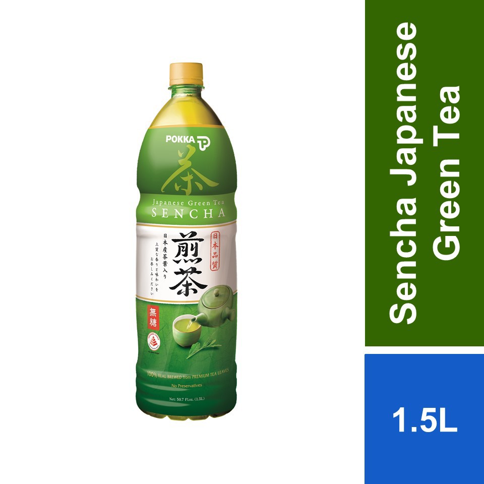 Pokka Sencha Japanese Green Tea 1.5L | Shopee Malaysia