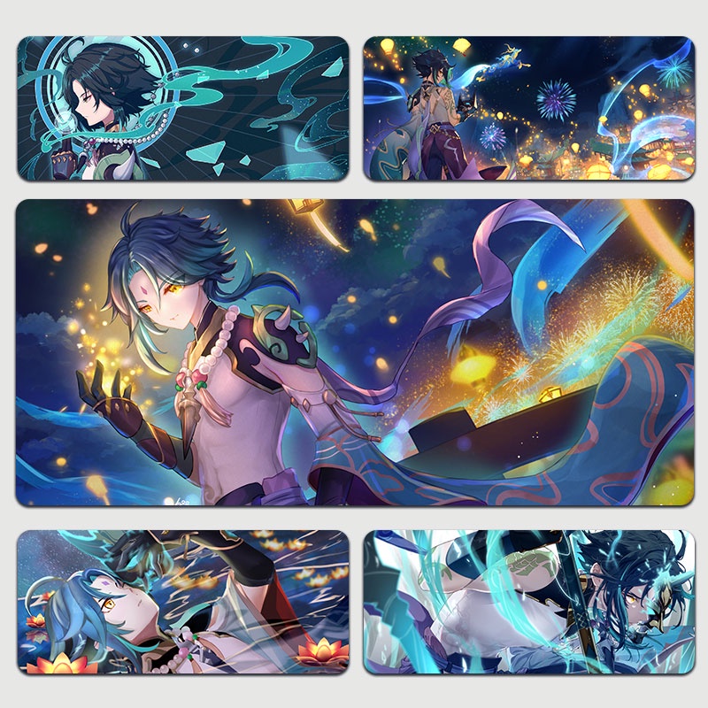 Xiao mouse pad non-slip new Genshin Impact game wind system fairy anime ...