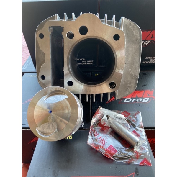 WAVE 125 RACING BLOCK ASSY Std 57mm 60mm 65mm king deag FOR HONDA ...