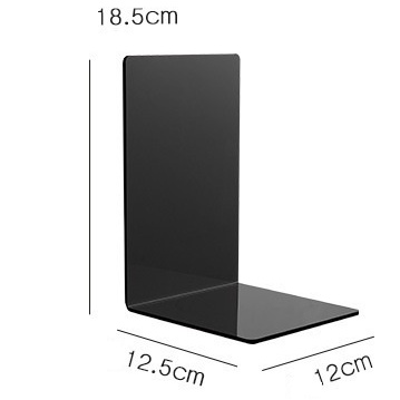【Ready Stock】L Shape Book Stand Book Shelf Transparent Bookend Holder ...