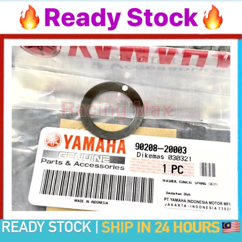 100% ORIGINAL YAMAHA FZ150 / Y15ZR / LC135 NEW WASHER CONICAL SPRING ...