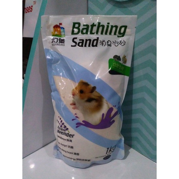 HuanBao Hamster Bathing Sand (1Kg) | Shopee Malaysia