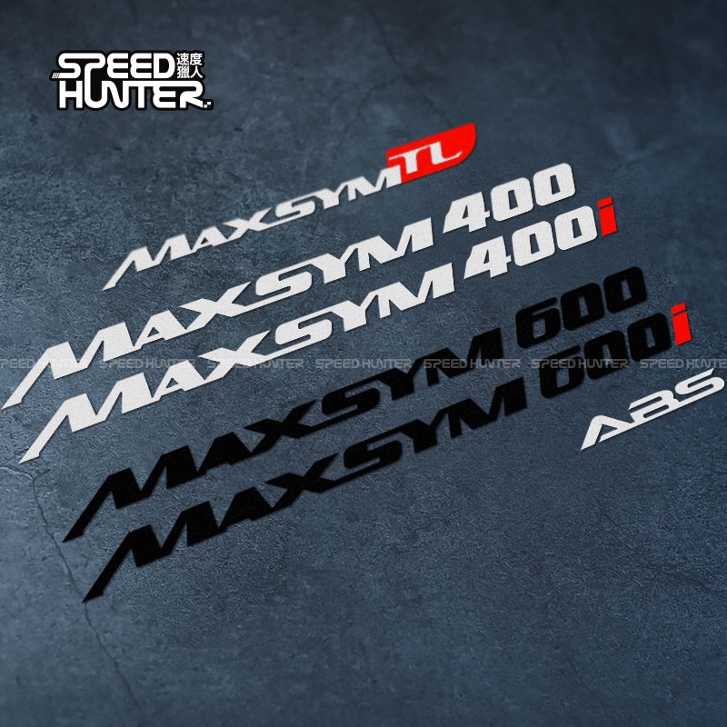 Sanyang MAXSYM TL 400 600 i Locomotive SYM Motorcycle Pedal Sticker ...