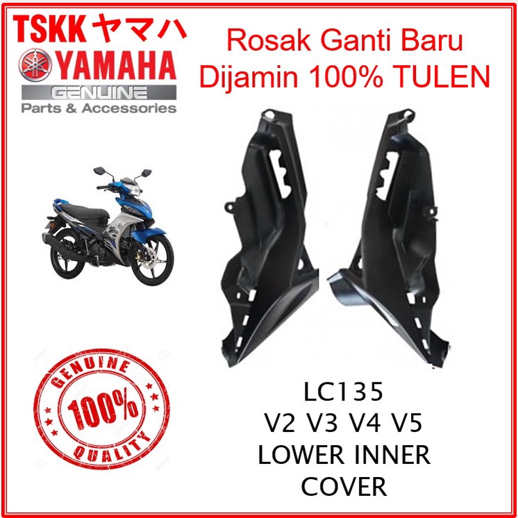 YAMAHA LC135 V2 V3 V4 Original Body Front Lower Inner Cover 55C-F835J ...