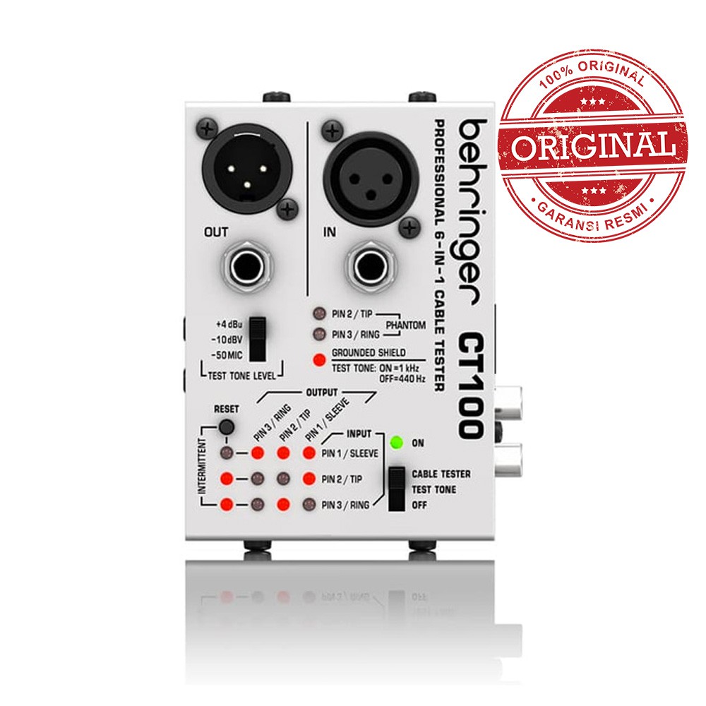 Behringer CT-100 Cable Tester | Shopee Malaysia