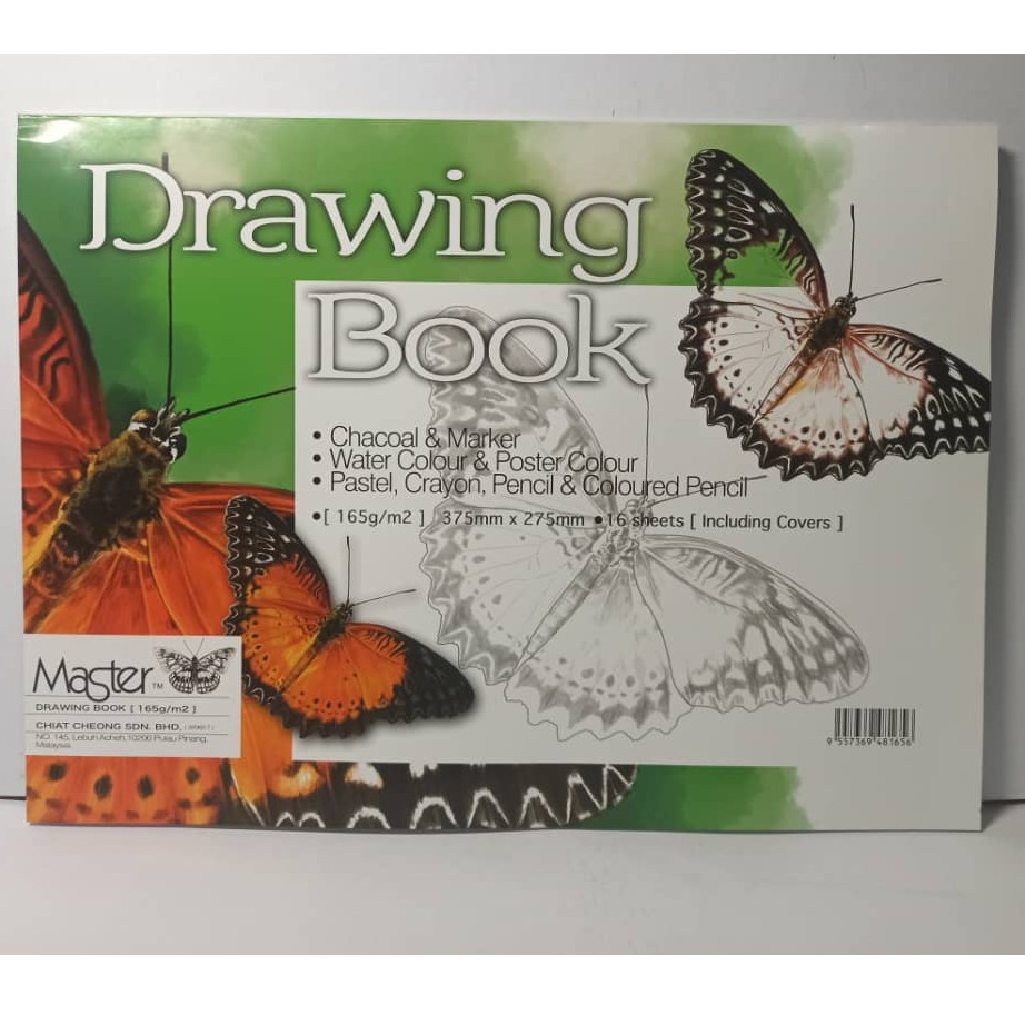 MASTER B4 DRAWING BOOK (165g/m2) (PRICE FOR 1BOOK) | Shopee Malaysia