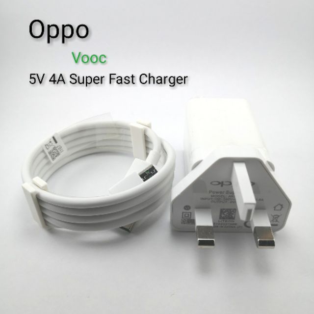 ORIGINAL QUALITY OPPO A18 A16 A38 A53 A54 A57 A74 A77 4.0A VOOC Flash ...