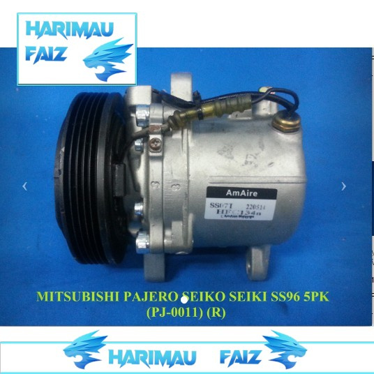 HF MITSUBISHI PAJERO I.O SEIKO SEIKI SS96 5PK (R) COMPRESSOR PJ-0011 HF ...
