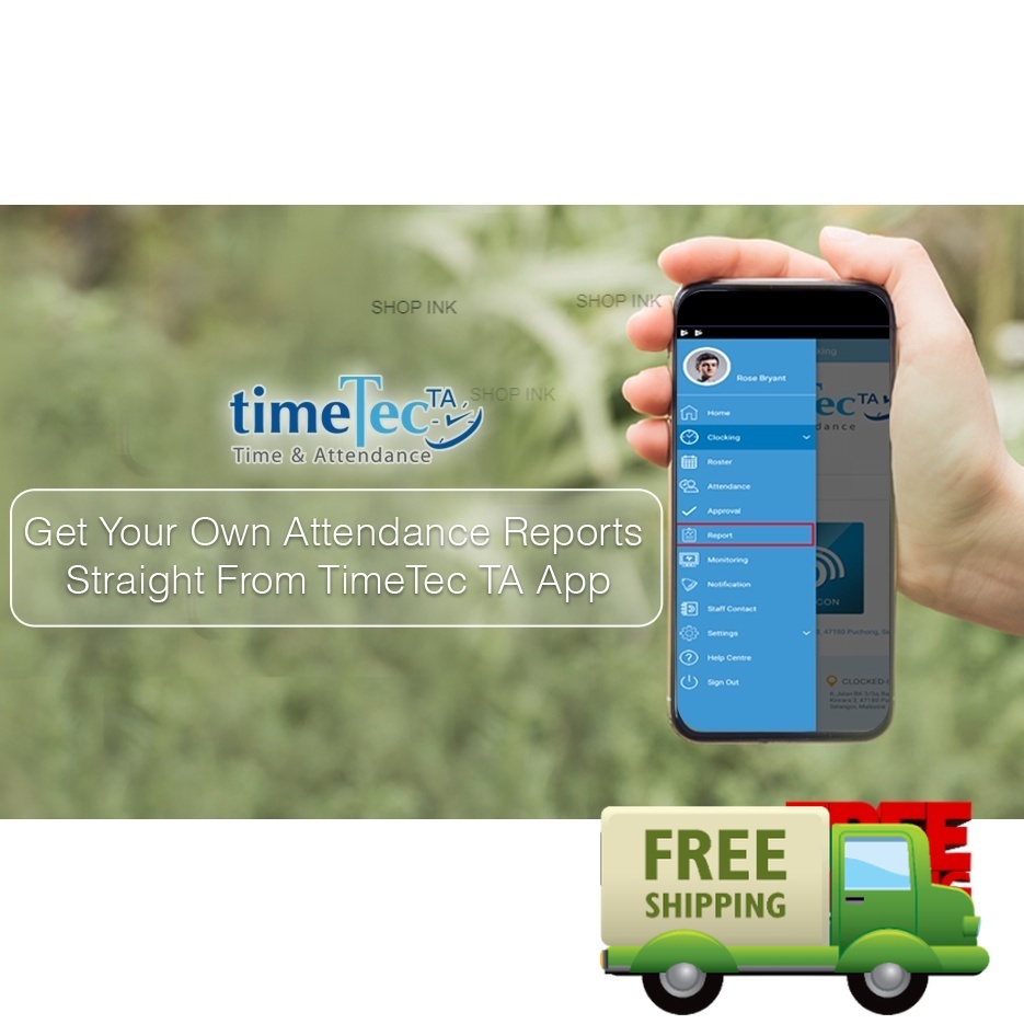 FingerTec TimeTec TA Attendance leave Beacon NFC tags Cloud Phone Apps ...