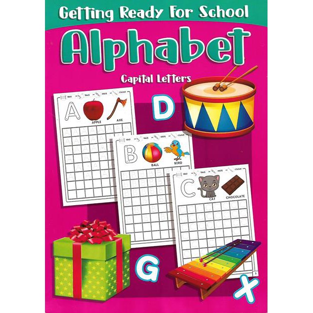 Getting Ready For School Alphabet Capital Letters | Shopee Malaysia