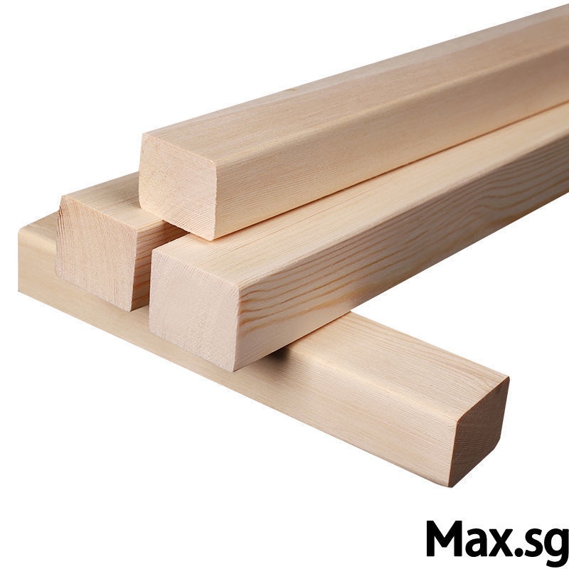 Customize Pine Strips Solid Wood Block Cuboid Wooden Strips DIY ...
