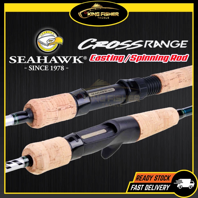 KFT Seahawk Cross Range Casting Rod and Spinning Rod Joran Pancing ...