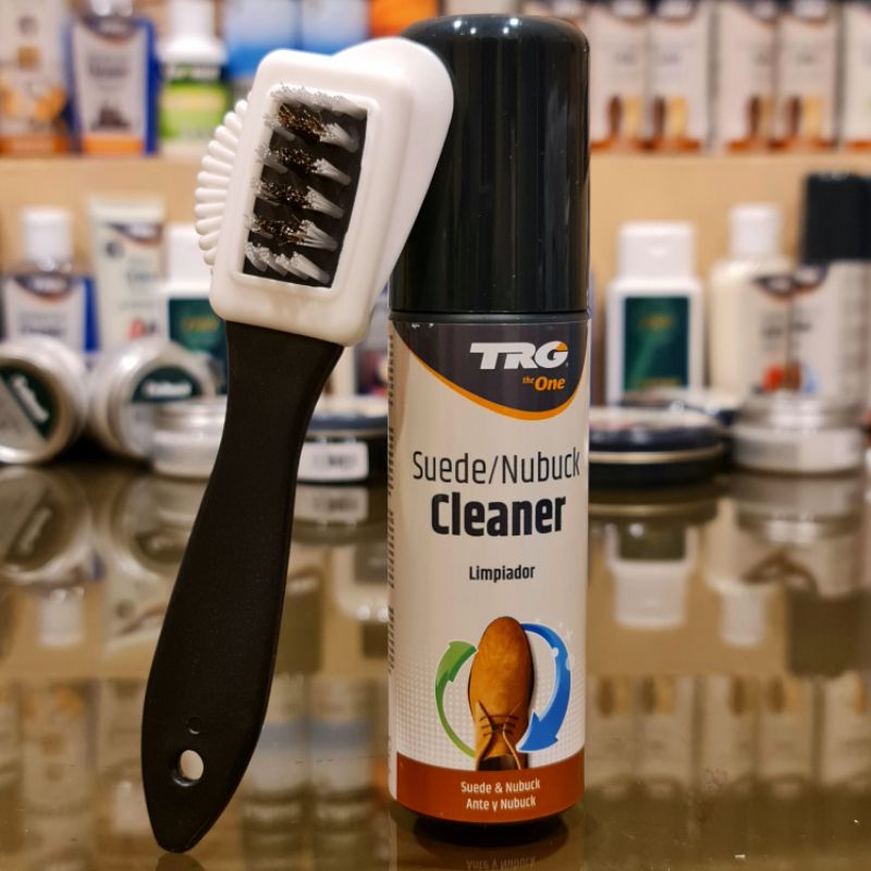 TRG theone Suede/Nubuck Cleaner 75ml+Suede Brush | Shopee Malaysia