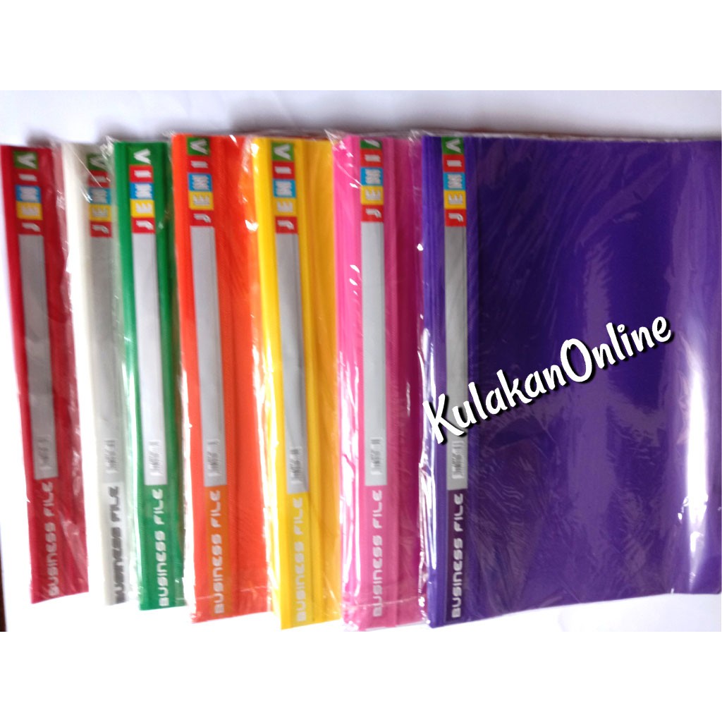 Business File Jenia Folio/F4 Size (1 Pack Contains 12 Pcs) | Shopee ...
