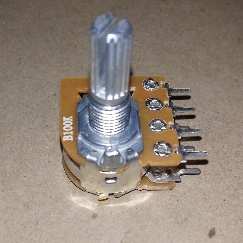 8PIN 20MM WH148 D24 Rotary Potentiometer 50K 100K Linear Potentiometer ...