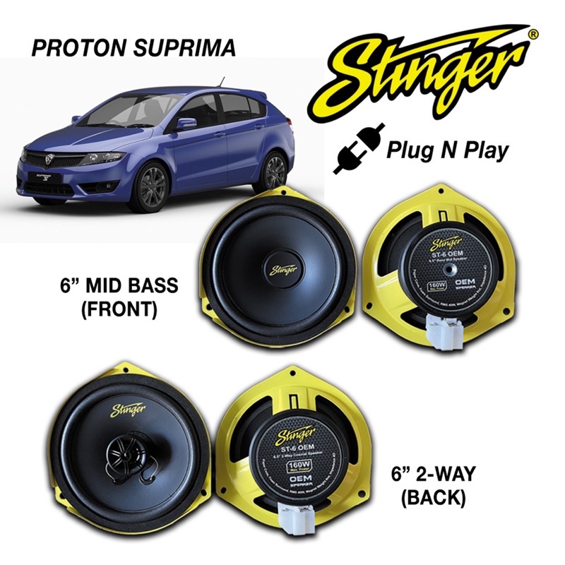 Stinger Speaker OEM Perodua Pemasangan Tanpa Potong Wayar Perodua Oem ...