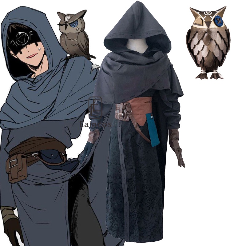 Game Identity V Diviner Prophet Seer Eli Clark Cosplay Costume Survivor ...