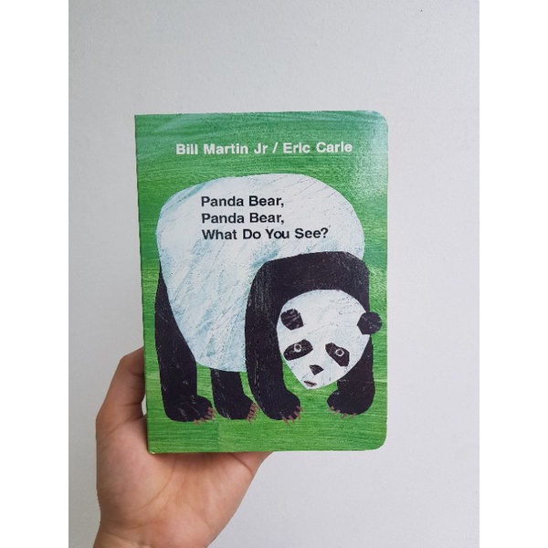Panda bear panda bear what do you see board book by eric carle | Shopee ...