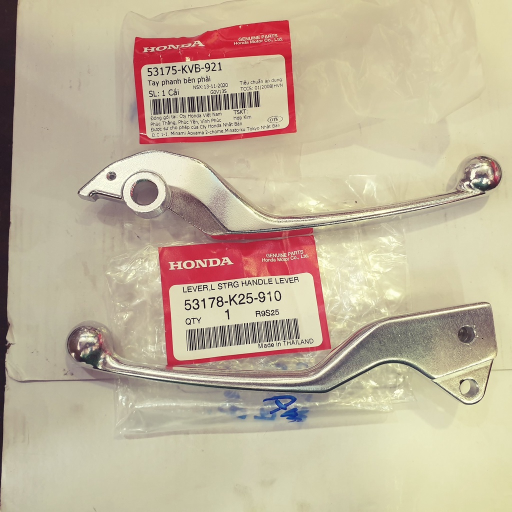 HONDA BEAT V1 SCOOTER BRAKE LEVER LEVER BRAKE LH 53178-K25-910 & RH ...