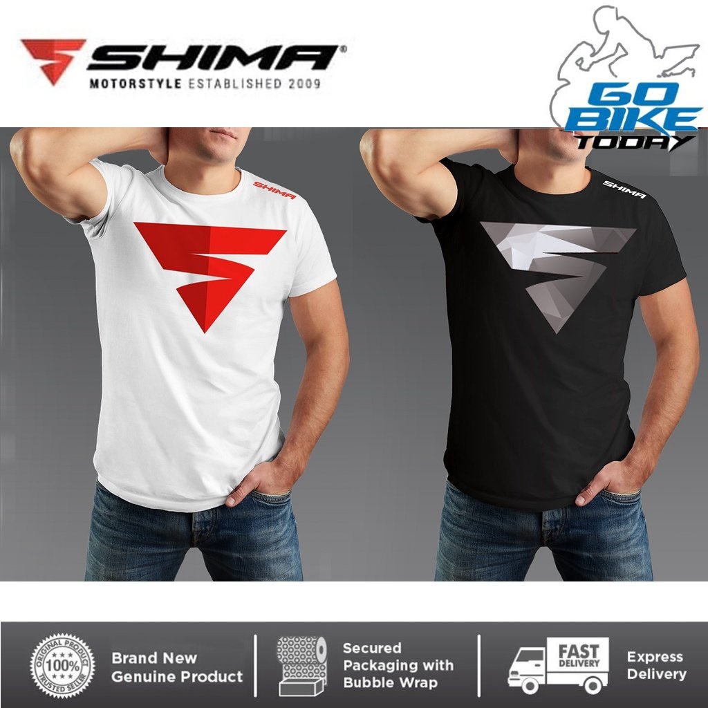 SHIMA Motorstyle T-Shirt Quick Dry Microfiber PINDOT T-Shirt JERSEY ...