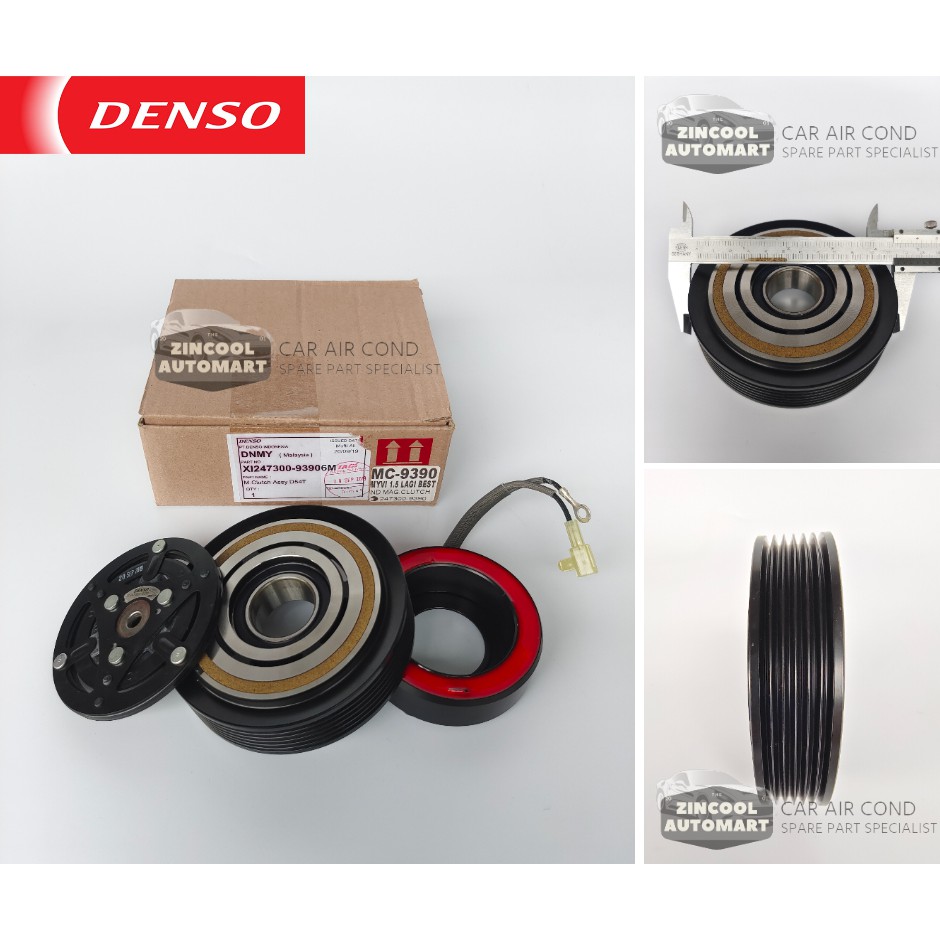 Perodua Myvi Lagi Best D54T 1.3cc / 1.5cc Compressor Magnet Clutch 💯 ...