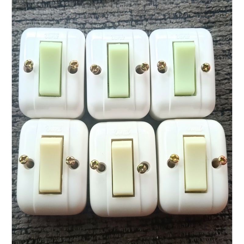 Vita 2-pole and 3-pole Thai switch, 10A, 250V | Shopee Malaysia