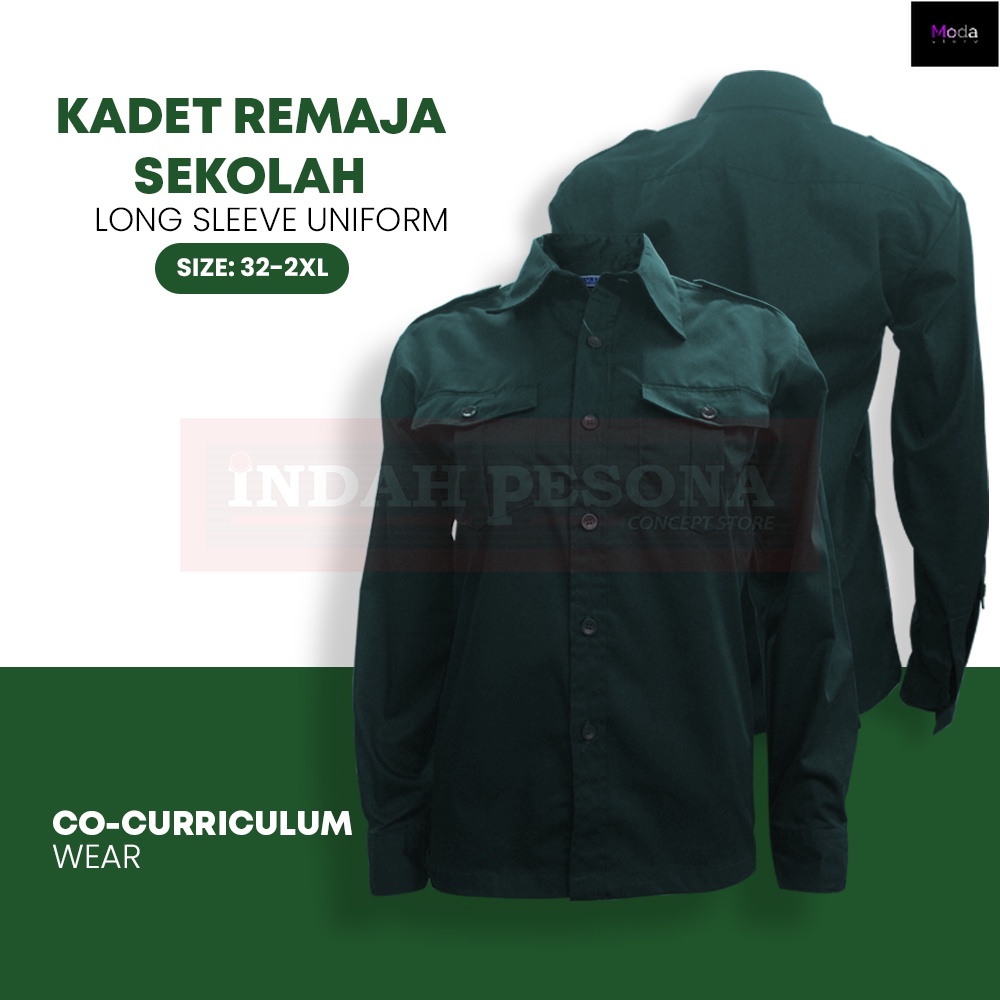 UNIFORM KADET REMAJA SEKOLAH LENGAN PANJANG / Kadet Remaja Sekolah Long ...