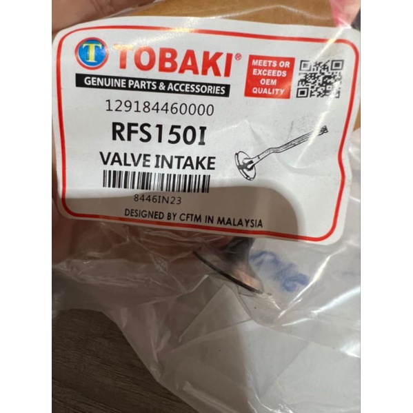 VALVE BENELLI150 BENELLI VALVE HEAD RFS 150I RFS150I VALVE INTAKE ...