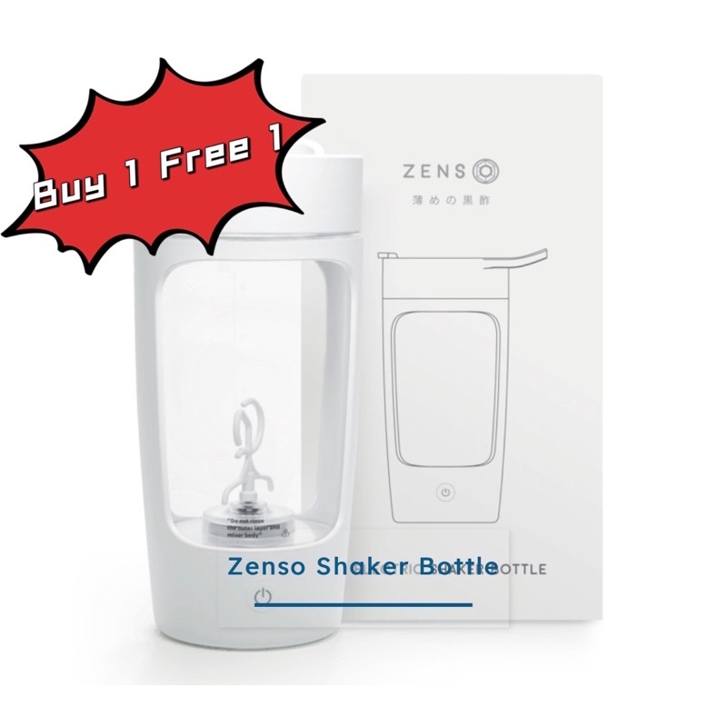 Zenso Wellous Shaker Bottle (Free Measurement Tape) Authentic Product ...
