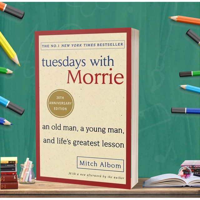 【Ready Stock】tuesdays With Morrie《Mitch Albom》English Novel English ...
