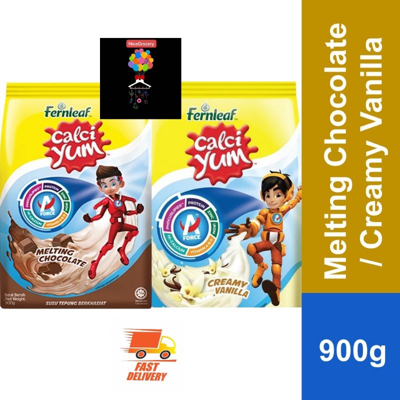 Fernleaf Calciyum-Creamy (Vanilla/Coklat) 900g | Shopee Malaysia