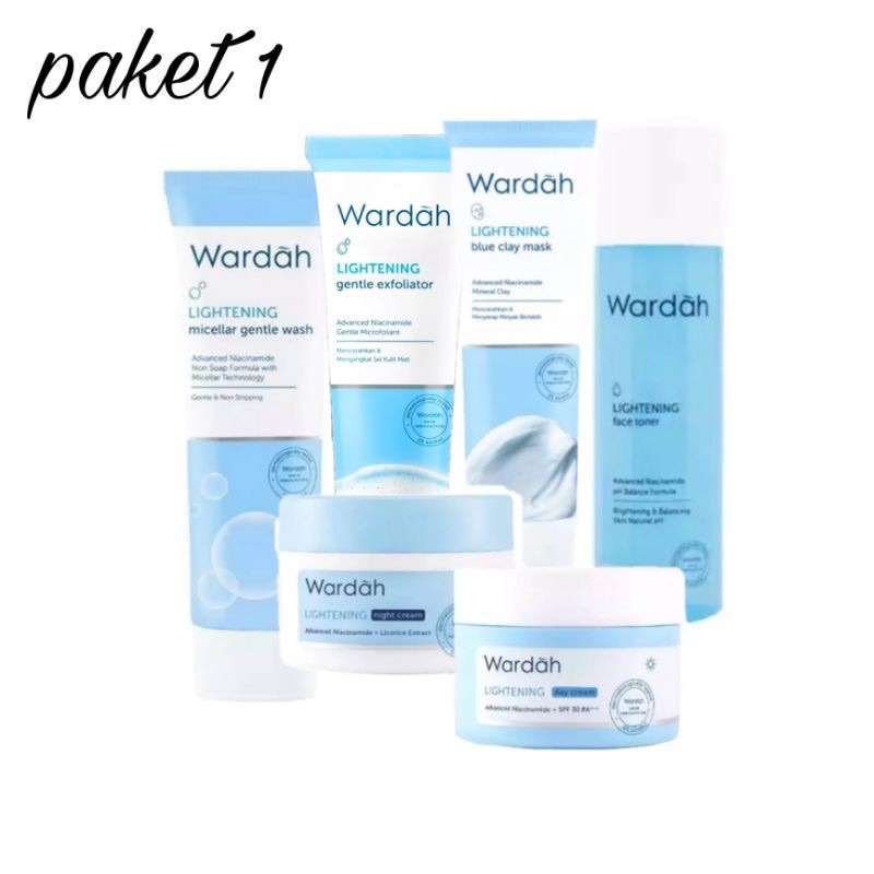 Wardah Lightening Series Package (new packaging) | Shopee Malaysia