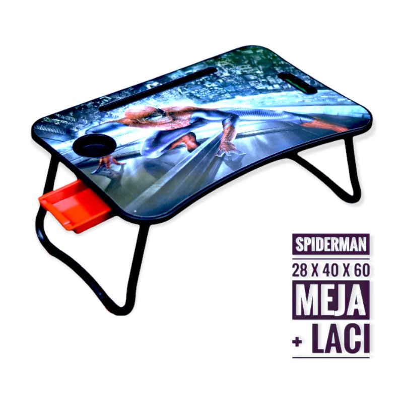 Character Folding Study Table Drawer portable laptop Desk Folding Table ...